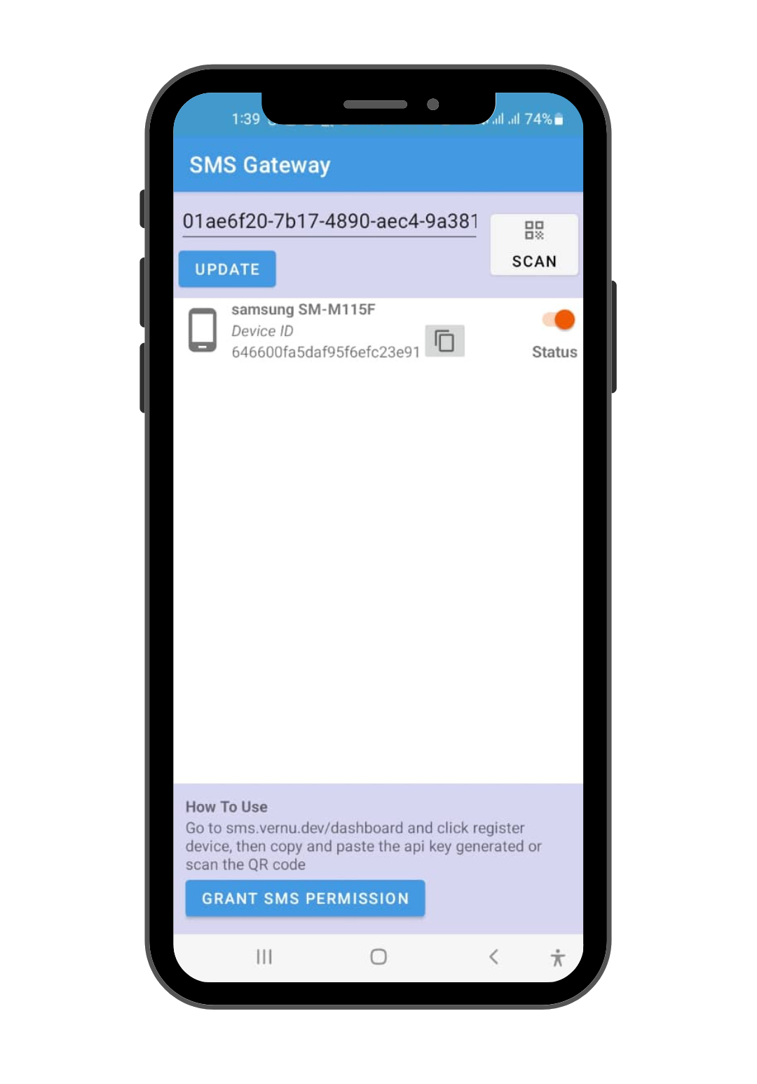 TextBee SMS Gateway